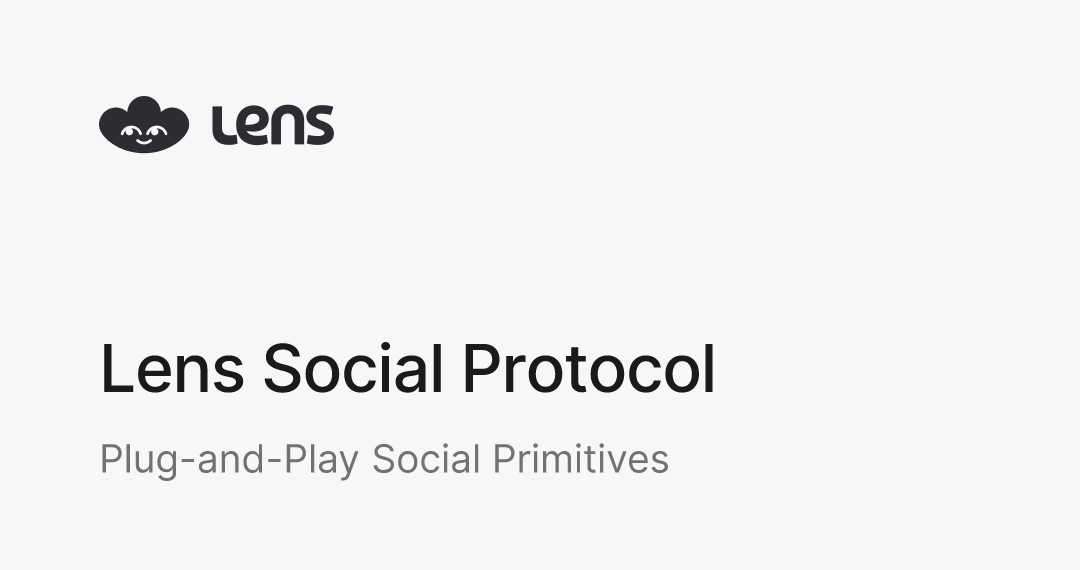 Lens Social Protocol | Lens Documentation