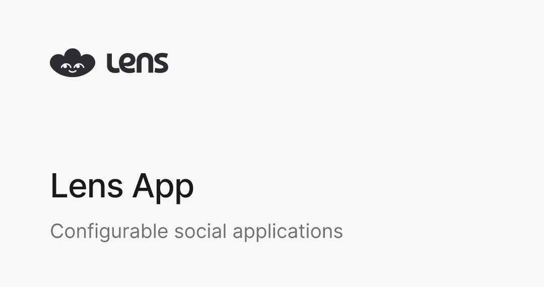 Lens App | Lens Documentation
